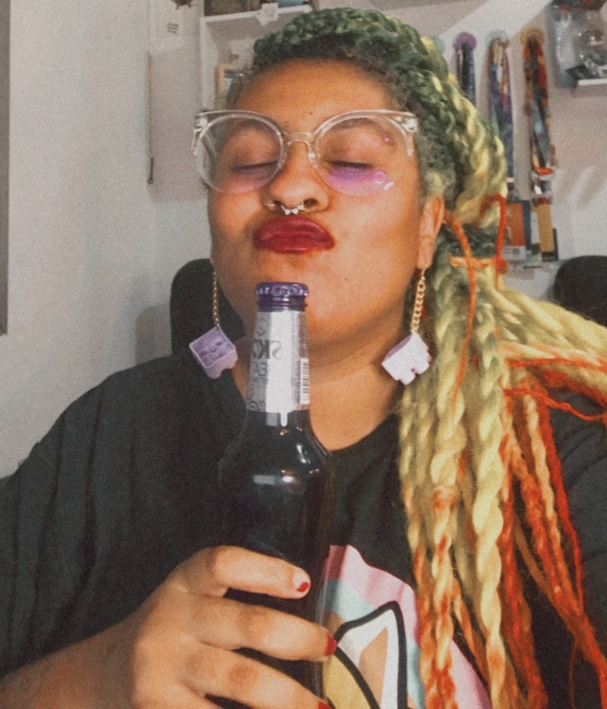 Andreza Delgado libera crush em Skol Beats no Dia do Beijo - EPIC Digitais